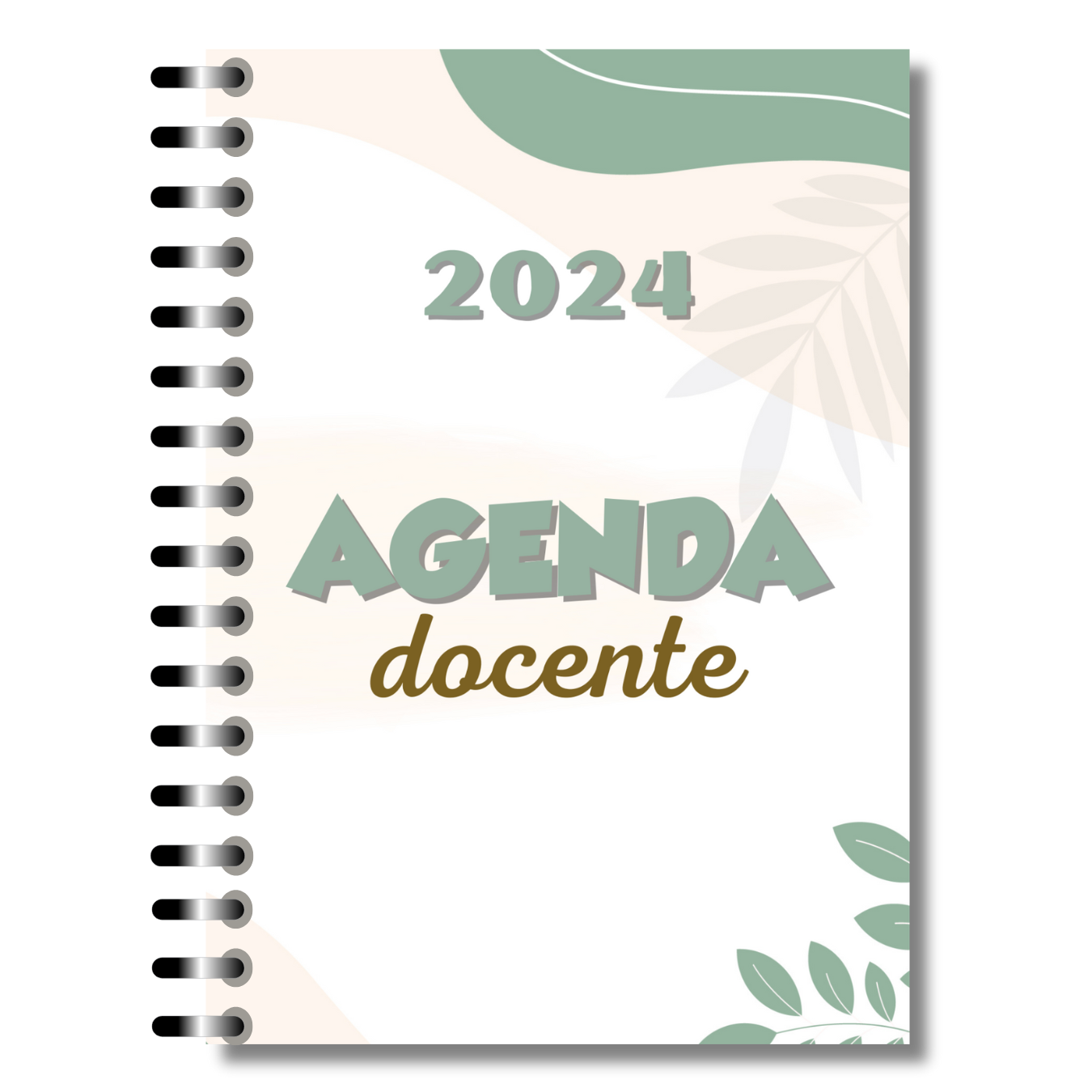 Agenda docente imprimible- HOJAS